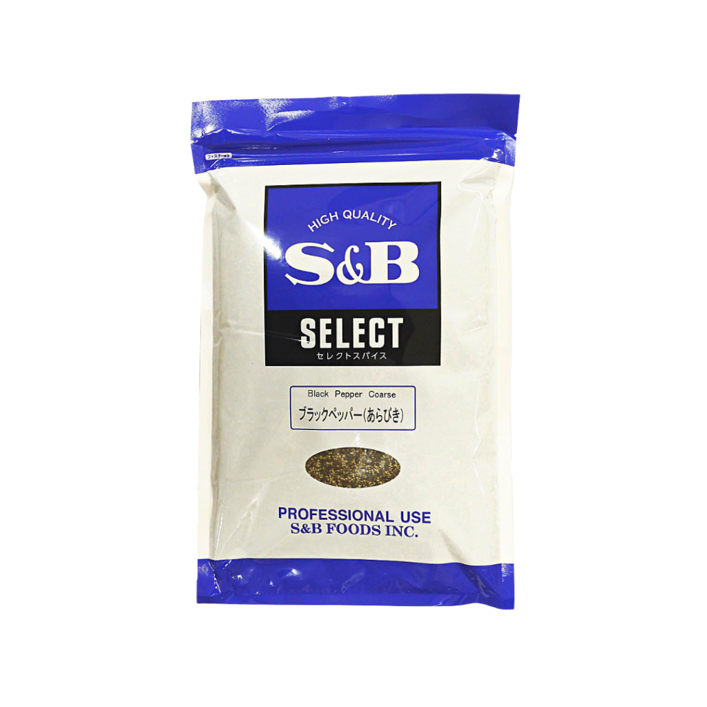 S&B Select Spice Black Pepper (Coarse) – Makoto-Ya Singapore